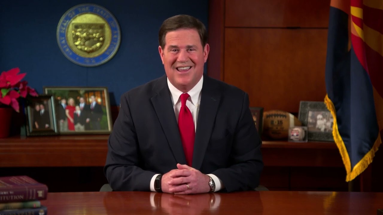 Governor Ducey Delivers Farewell Address to Arizona - YouTube