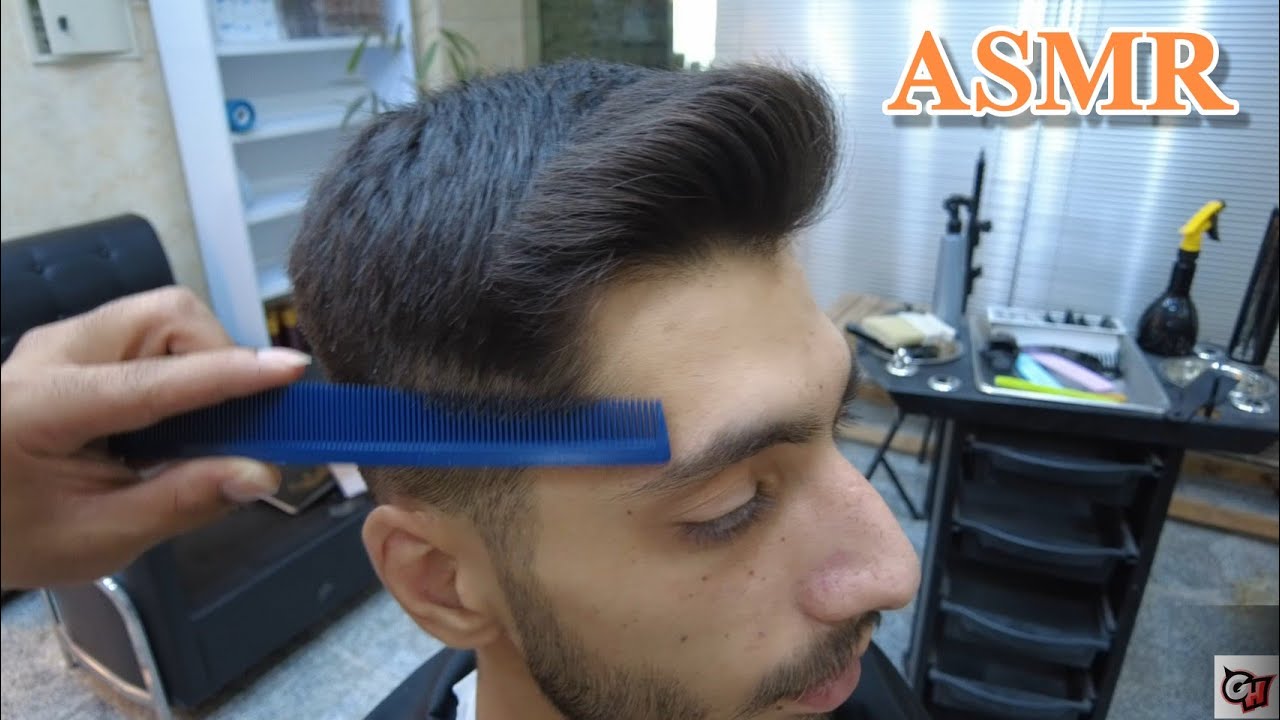 ASMR barber shop Persian #asmr #haircut - YouTube