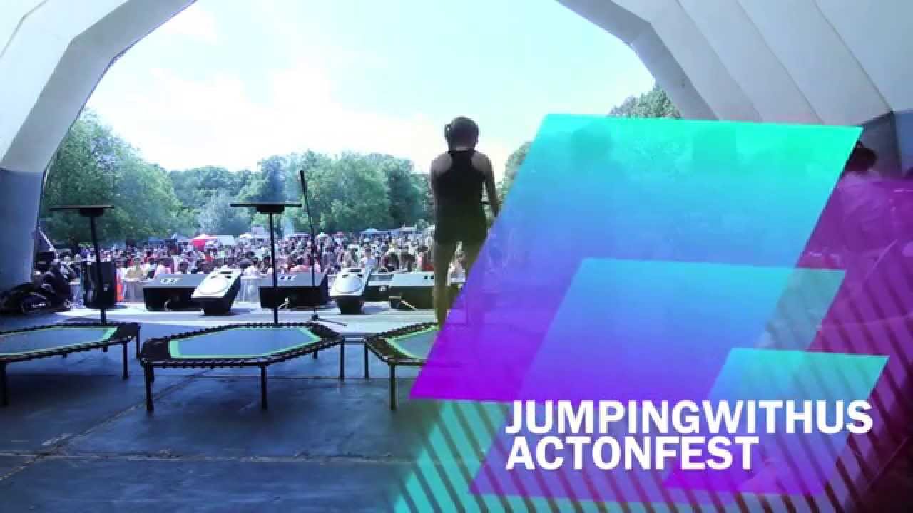 Jumpingwithus Acton Carnival jumping fitness in London - YouTube