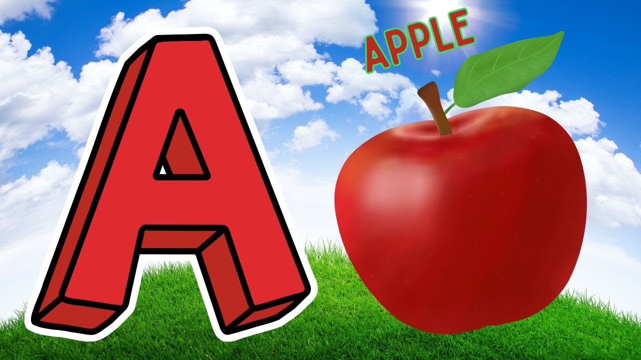 A for apple|Alphabet Song|ABC Song|ABC Lullaby #abcd #preschool # ...