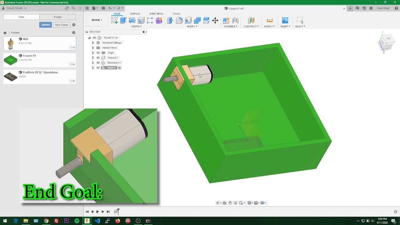 Foxic CAD-A-Long: Part 2 - YouTube