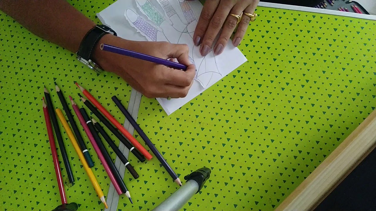 Tear and make a hand shape card for any occasion for kids - YouTube