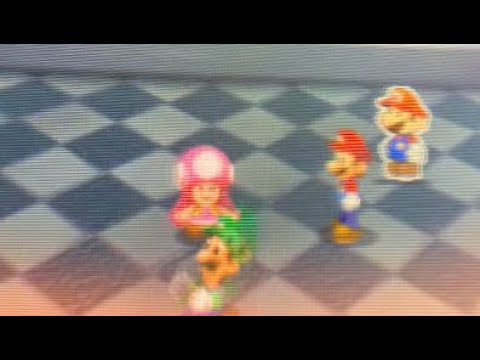 Mario & Luigi Paper Jam : Luigi Worry About Toadette - YouTube