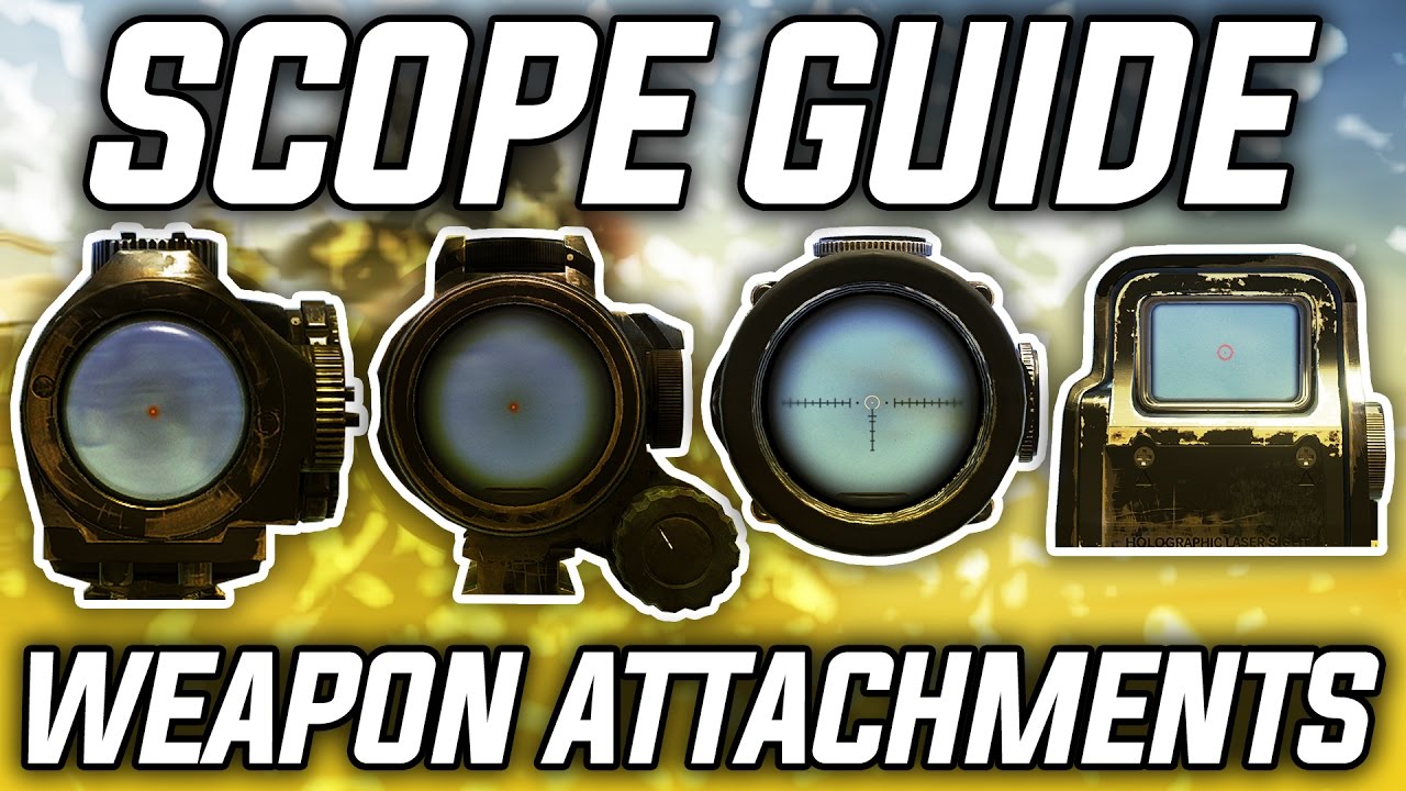 SCOPE GUIDE | Ghost Recon: Wildlands Weapon Attachments! (Best Sights ...