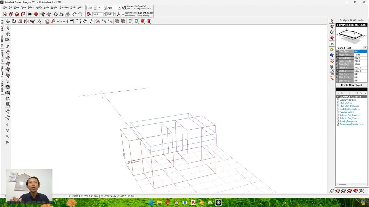 Ecotect - Modeling (Part 1) - YouTube