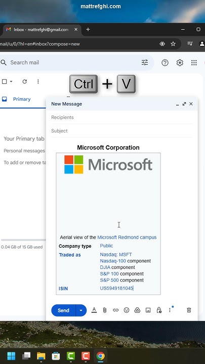Using CTRL+SHIFT+V to Paste Content Without Formatting in Windows 11 #shorts - YouTube