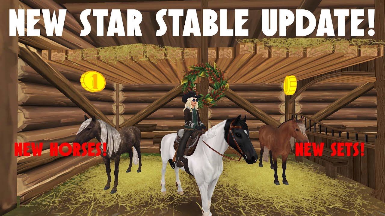 NEW UPDATE IN STAR STABLE! NEW HORSE BREED! - YouTube