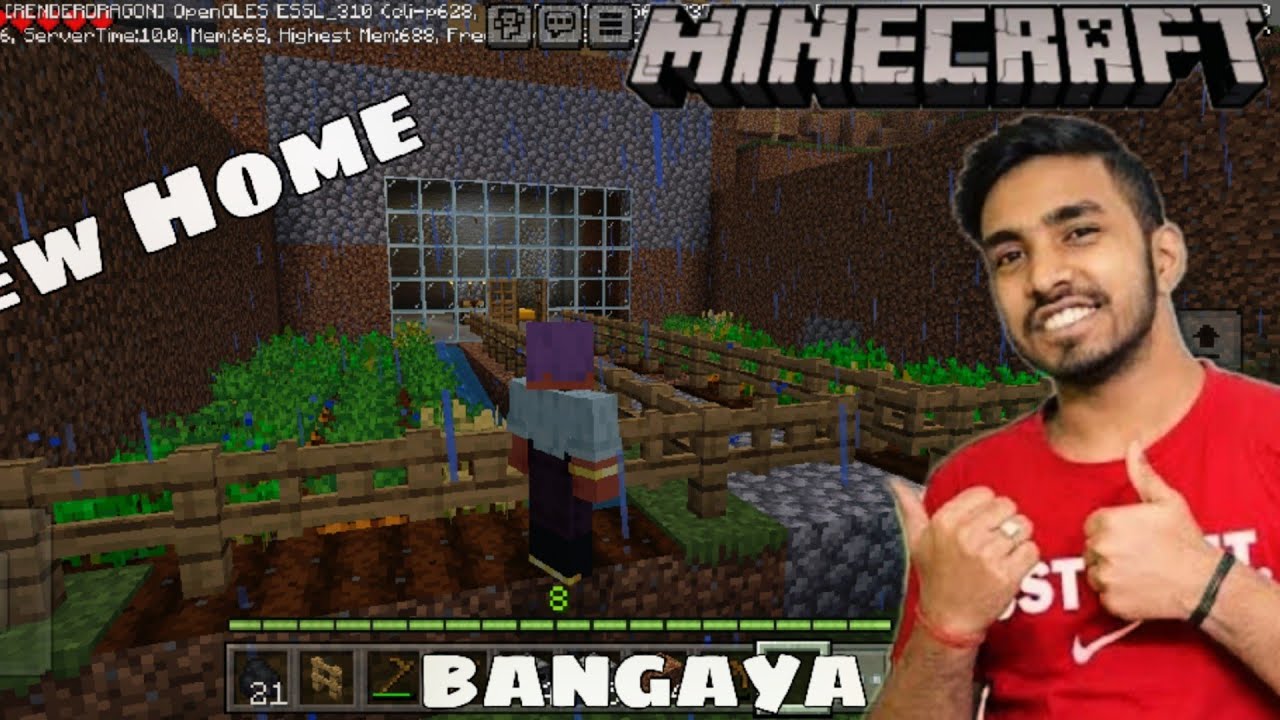 Secrets Revealed: New Ghar bana Liya Finally | Minecraft Hindi - YouTube