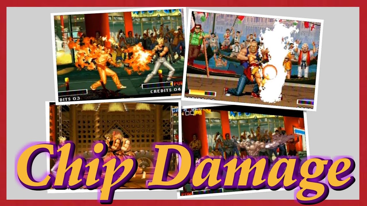 KOF94～96 Many Chip Damage (video game) - YouTube