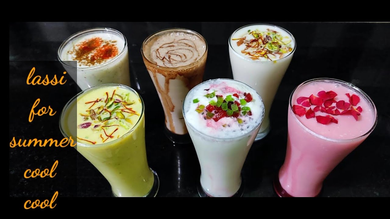 6 तरह की ठंडी ठंडी लस्सी,जो जगाएं शरीर में ताजगी और स्फूर्ति,summer ...