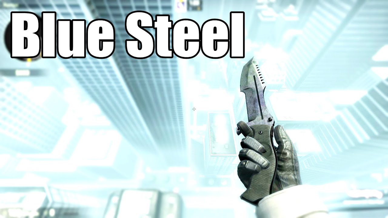Huntsman Knife (★) | Blue Steel (Field Tested) | Showcase - YouTube