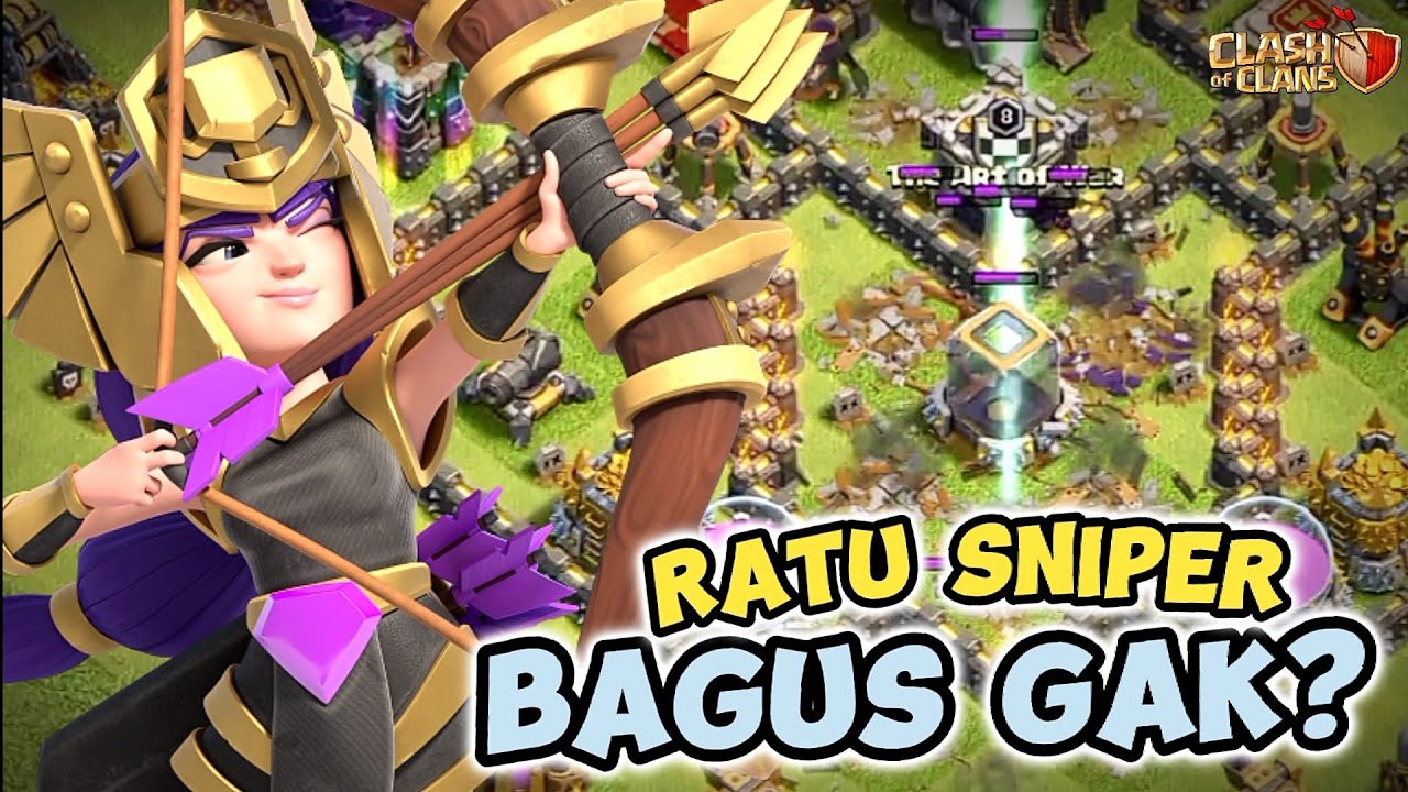 Tes Equipment Panah Archer Queen - Clash of Clans - YouTube