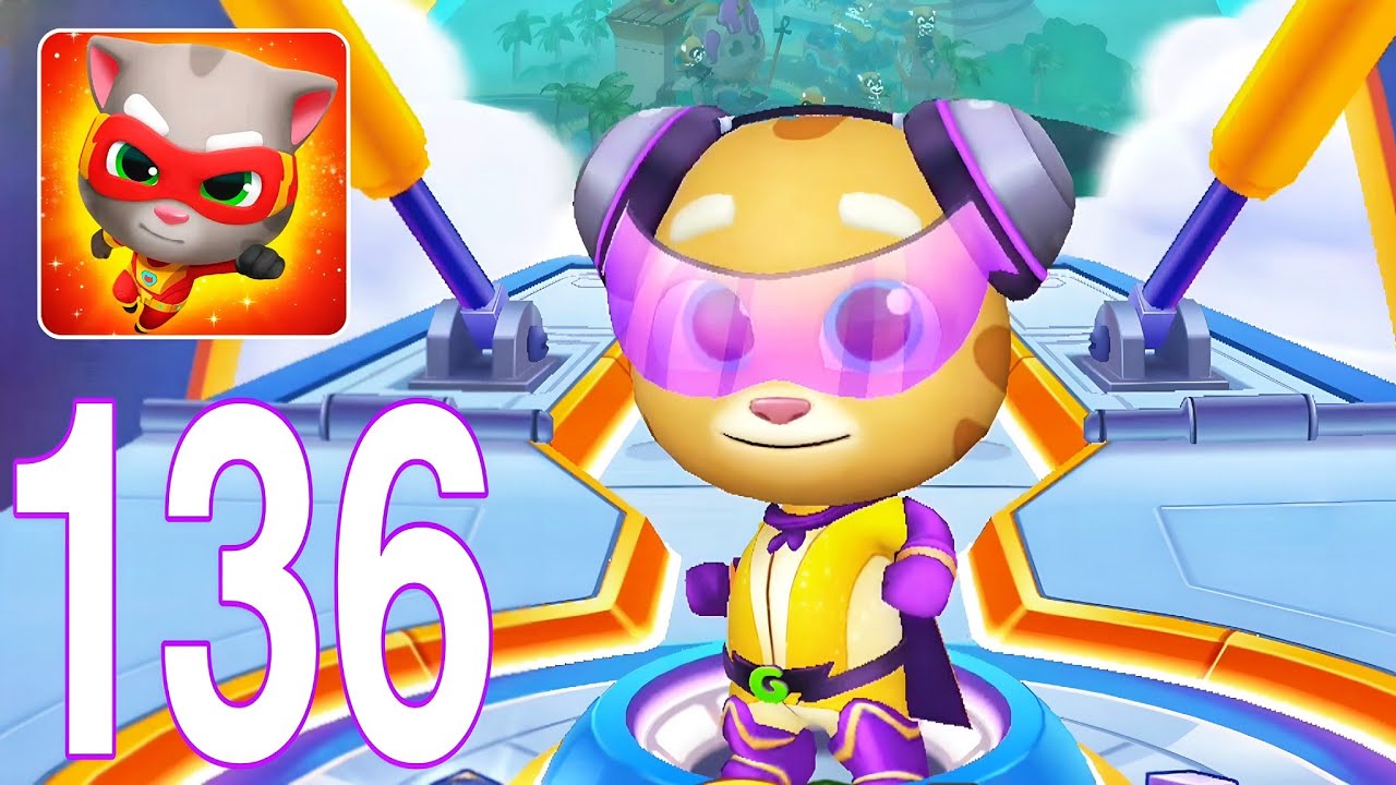 New Ginger Character - Rockstar Ginger Gameplay - Talking Tom Hero Dash ...