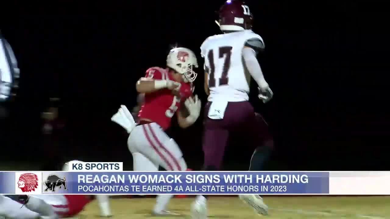 Pocahontas All-State selection Reagan Womack signs with Harding - YouTube