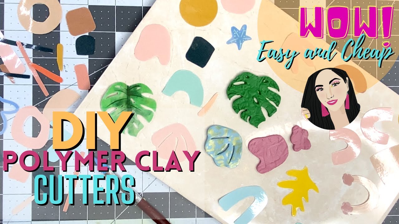 DIY Polymer Clay Cutters - Cortadores Para Arcilla Polimerica - YouTube
