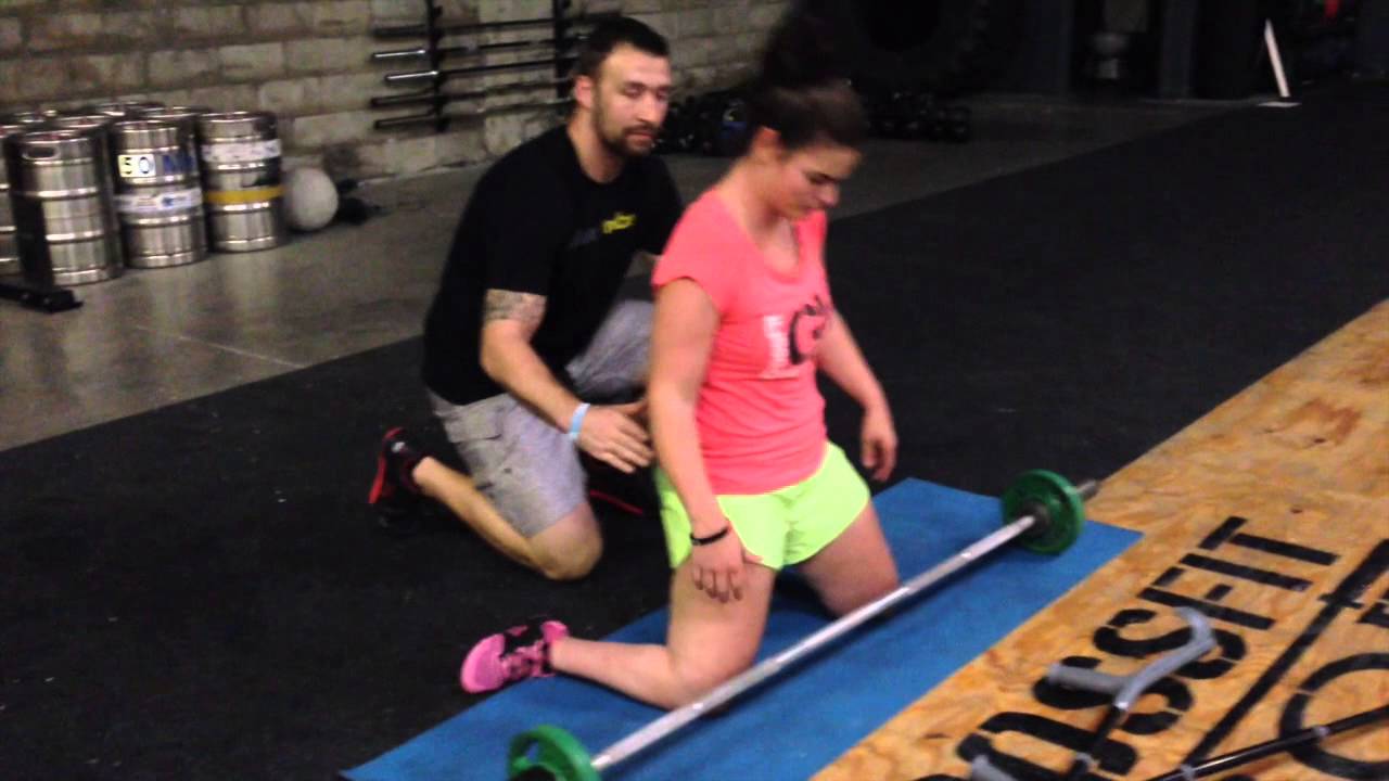Adaptive Snatches and Burpees with Steph Hammerman - YouTube