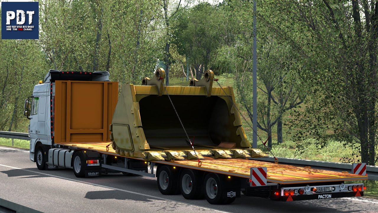 [ETS2. V1.37]...PDT... Pacton Trailer Mega Mod - YouTube