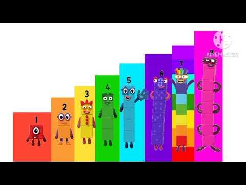 Numberblocks 36 Step Squad On Green Screen - YouTube