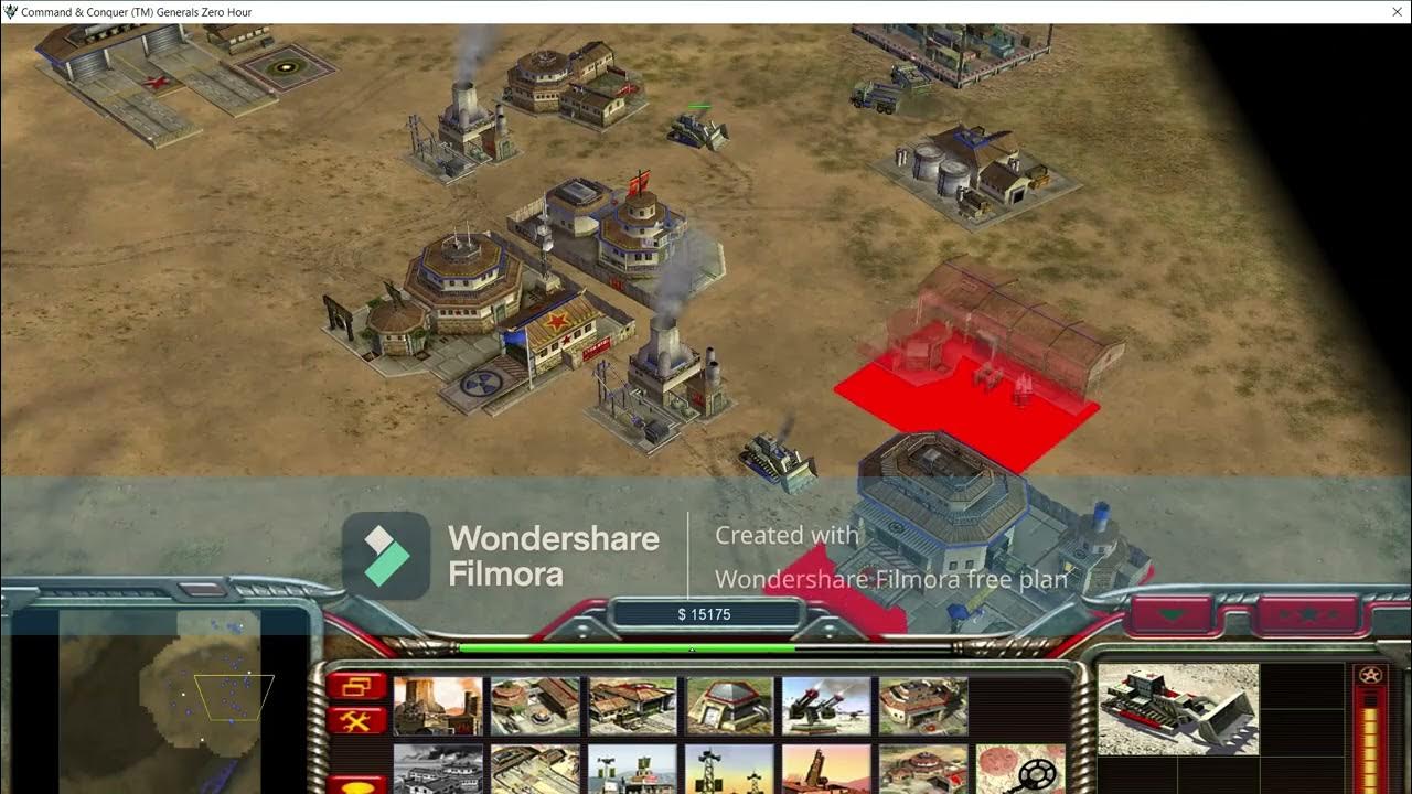 Part 2 Command And Conquer Generals Zero Hour Gameplay Mod C&C Redesigned - YouTube