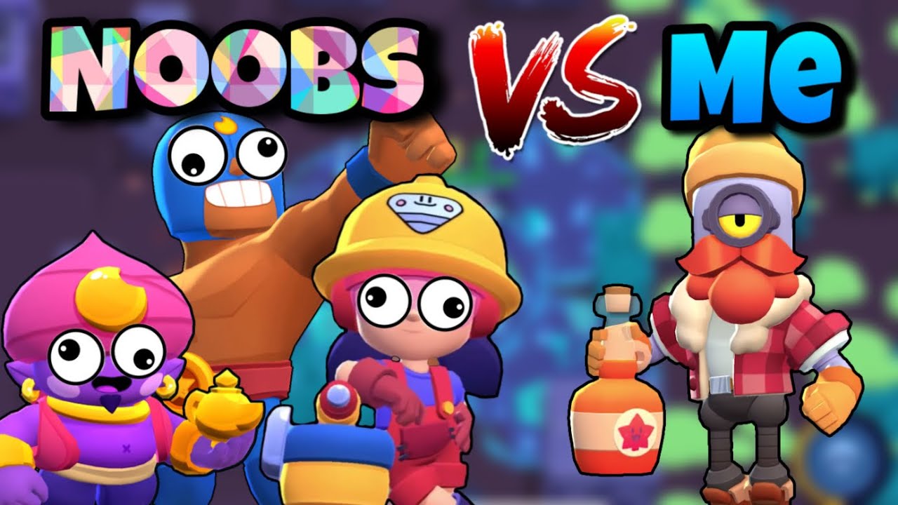 Destroying Noobs on my Second Account | Noob VS Pro | The Worst Brawl ...