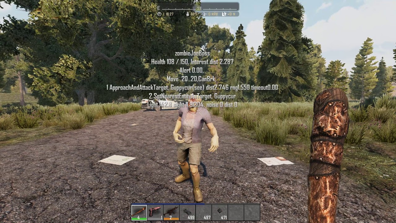 7 Days to Die - A17 - Modlets Zombie Rage Boss - YouTube
