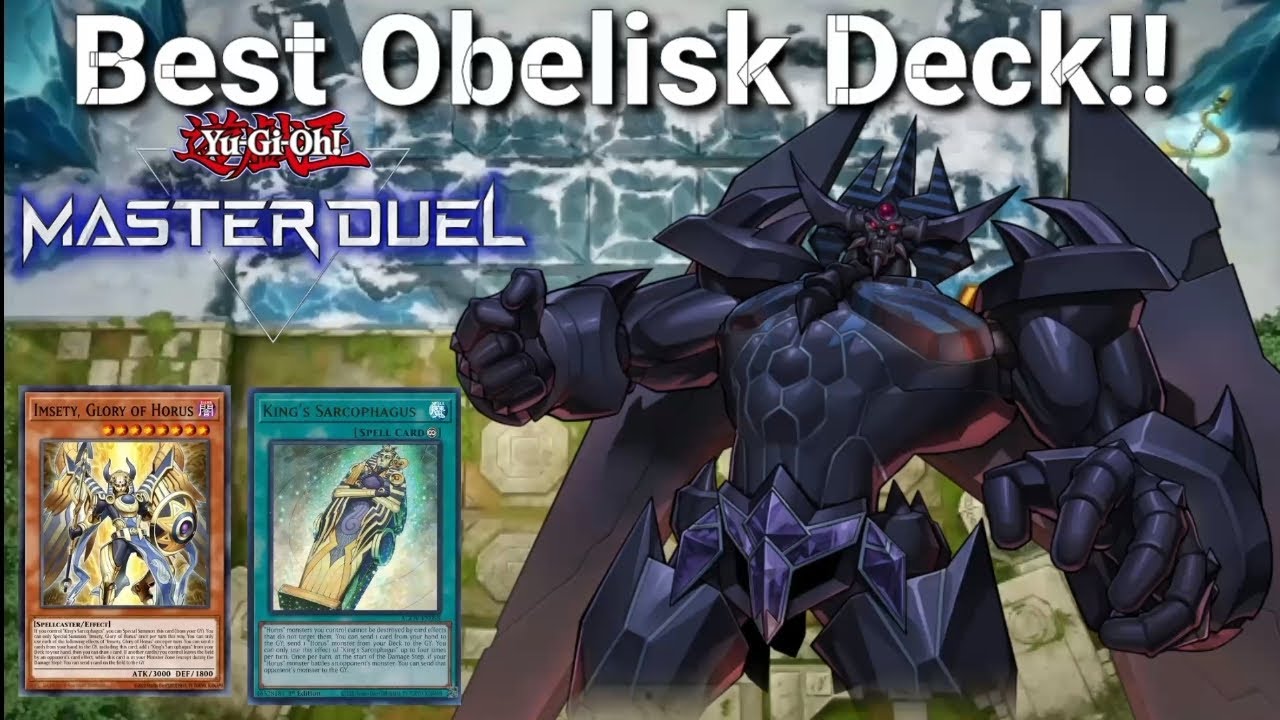 Obelisk The Tormentor Deck! - Horus Engine!! | Yu-Gi-Oh Master Duel ...