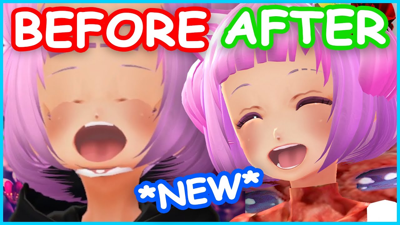 [NEW] How to fix Vroid/VSeeFace mouth/blink clipping/open mouth - YouTube