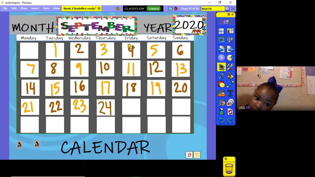 Week 2 day 5 morning meeting journals - YouTube