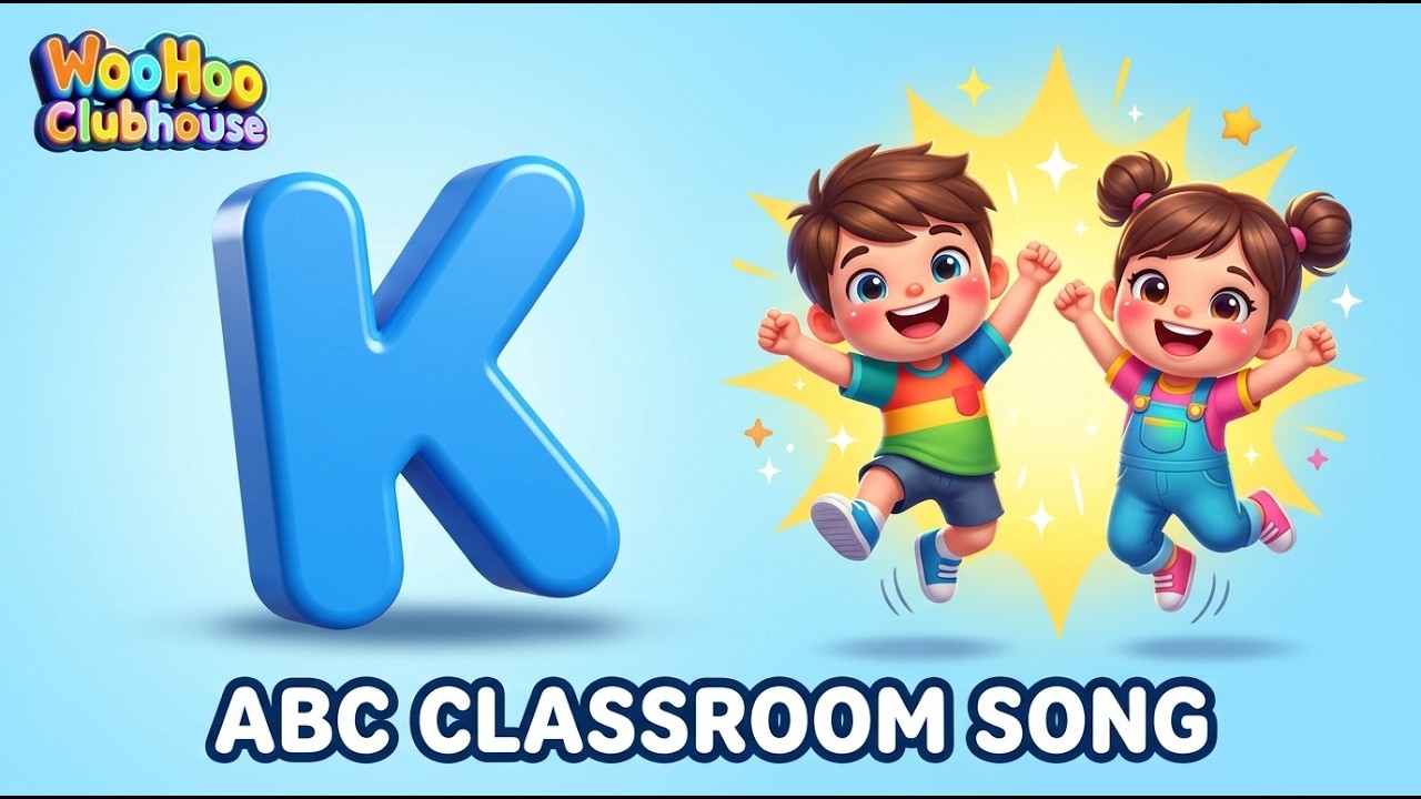 ABC Classroom Song for Kids🎒| Learn School Objects A–Z | Preschool Kids ...