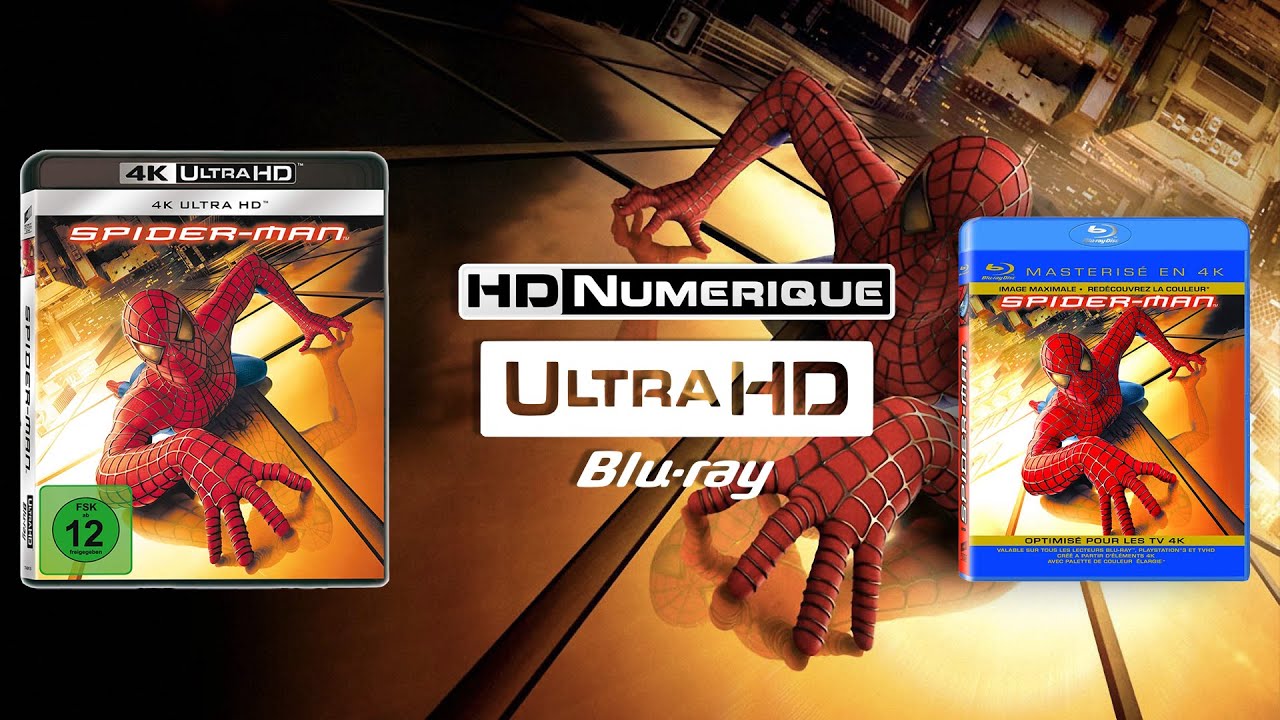Spider-Man (2002) : Comparatif 4K Ultra HD vs Blu-ray - YouTube