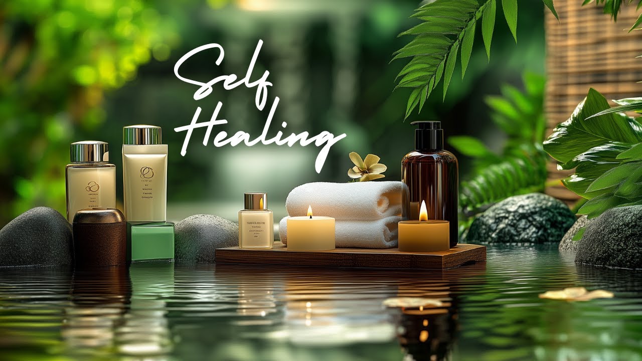 Relieve Stress - Calm Piano Music and Water Sounds For Spa, Massage ...