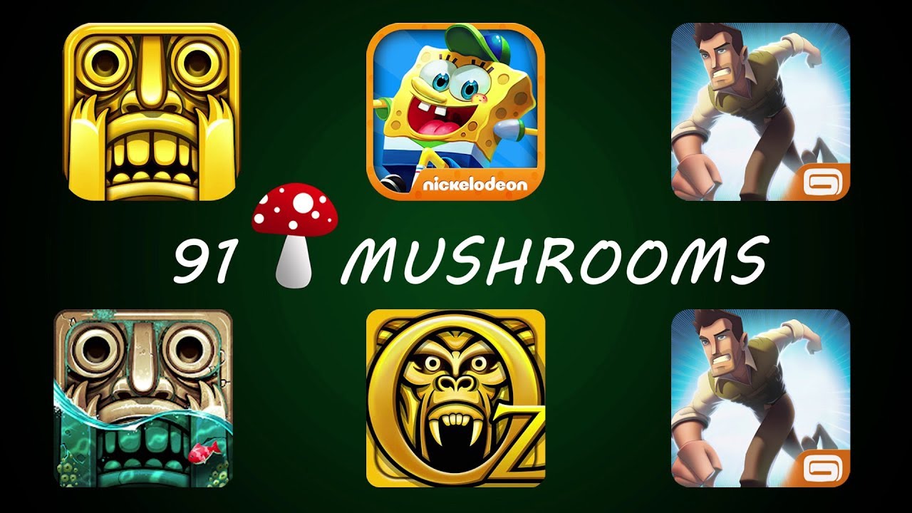 Temple Run Vs SpongeBob Game Station Vs Danger Dash Vs Temple Run 2 ...