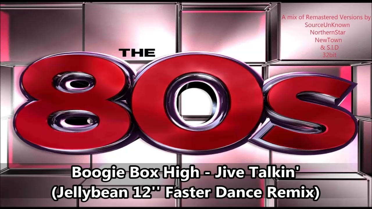 Boogie Box High - Jive Talkin' (Jellybean 12'' Faster Dance Remix ...