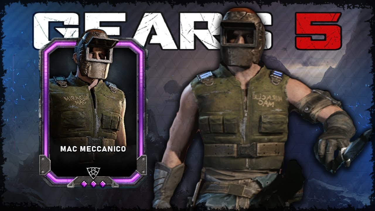GEARS 5 - MECHANIC MAC GAMEPLAY! (Hivebuster Bundle Exclusive Skin ...