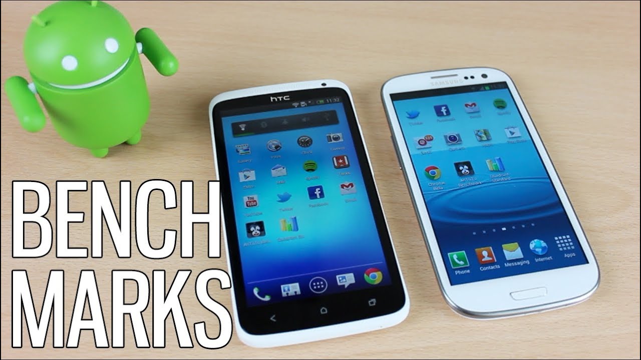 BENCHMARK: Samsung Galaxy S3 vs HTC One X - YouTube
