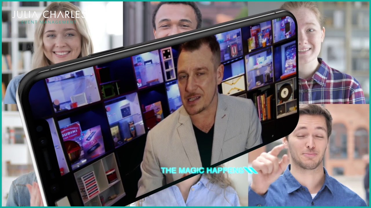 Jamie Allen - Amazing iPad magician to hire for virtual events - YouTube