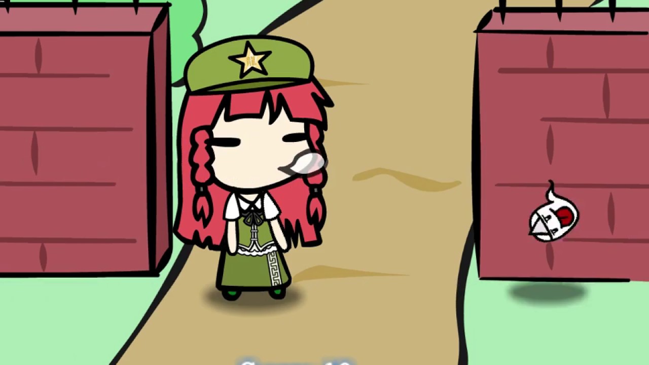 (Flash Game)Rhythm Meiling - YouTube