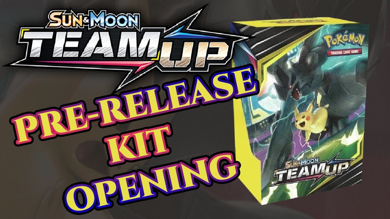 Pokemon Team Up Pre-Release Opening Guide. - YouTube