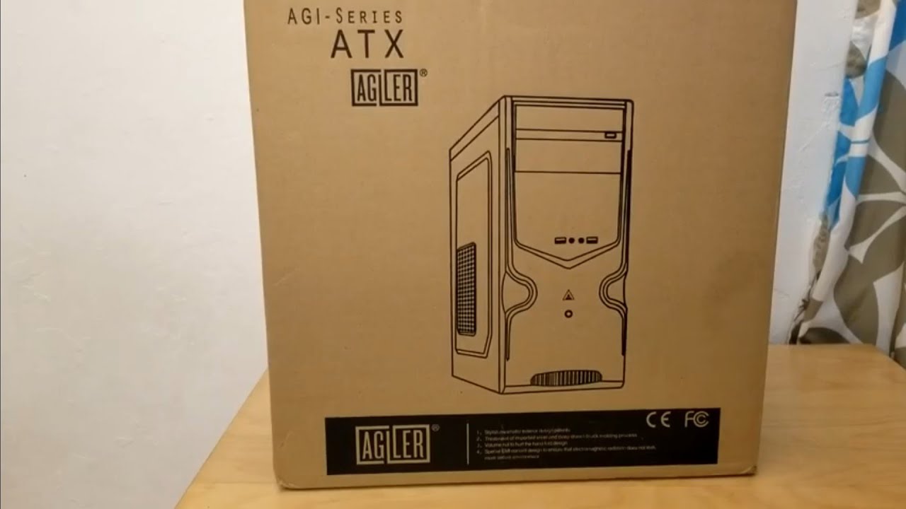 CASE AGILER ATX REVIEW. UN GABINETE BARATO PARA ARMAR PC PARA CLASES O ...