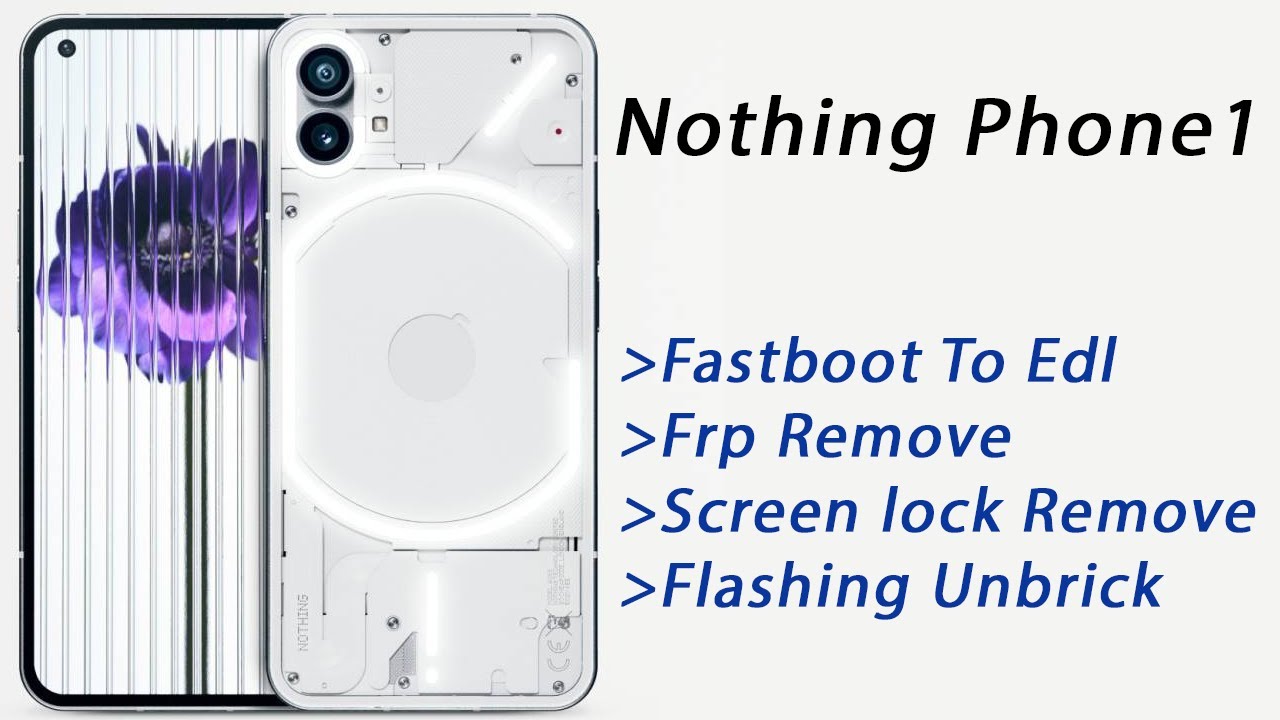 Nothing Phone 1 Android 13 FRP | Nothing Phone 1 FRP Unlock fastboot to ...
