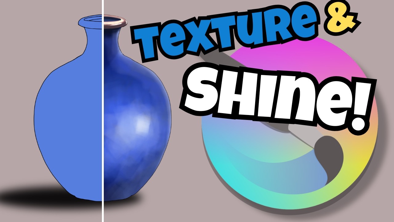 PAINTING EXERCISE_Stop Painting Flat! Real Texture & Shine in Krita ...