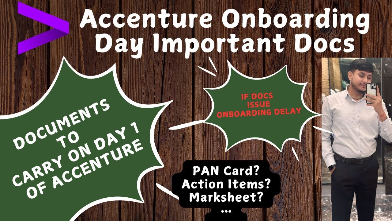 Mandatory Documents for @Accenture Onboarding Day1 | Don’t Risk Delays ...