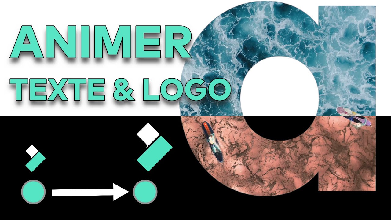 🎬 Comment animer TEXTE et LOGO pour vos intros ( MOTION GRAPHICS ) sur ...