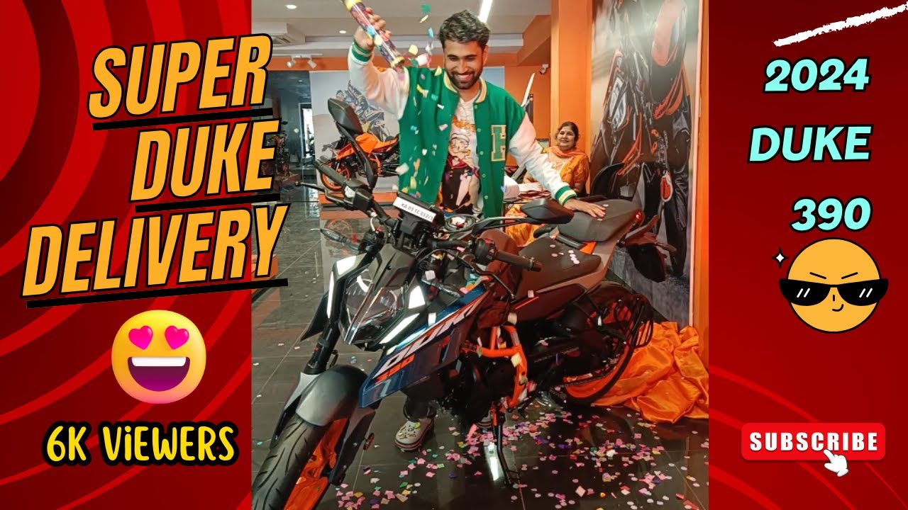 KTM Duke 390 3rd Gen🏍️🎁 | New Bike Delivery🤩 ️ | Dream Come True‼️ ...