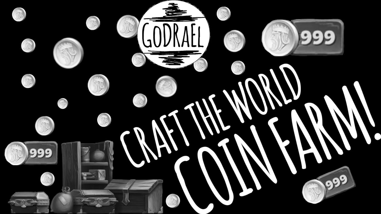Craft The World Coin Farm Design! - YouTube
