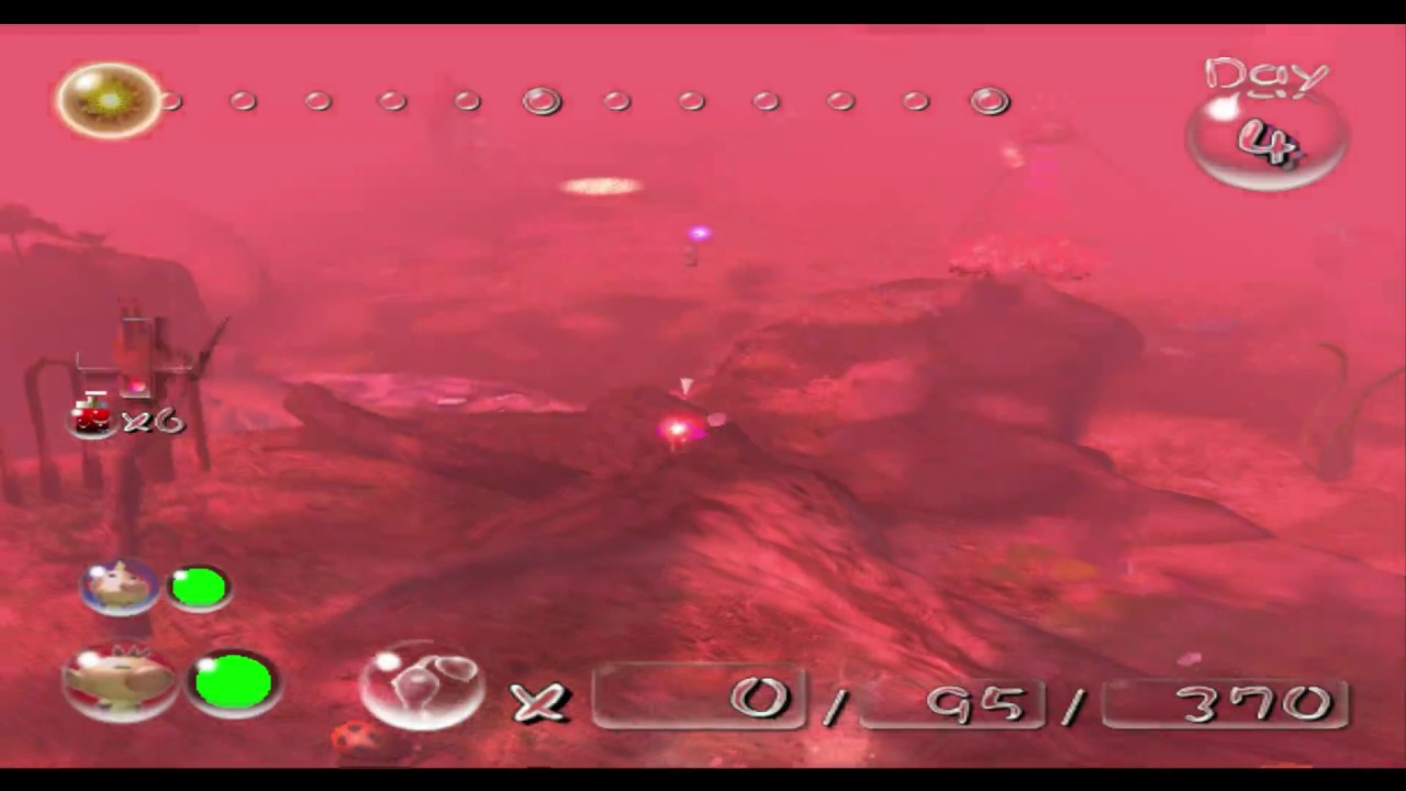 Pikmin 2 Hacking - Cave Fog Color test - YouTube