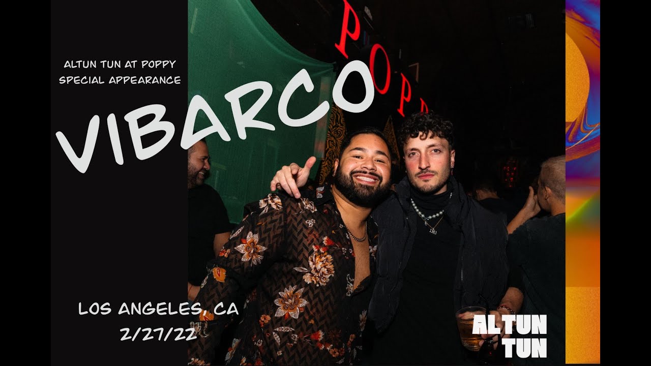 Vibarco: Special Performance and bottle service at Poppy, Los Angeles ...