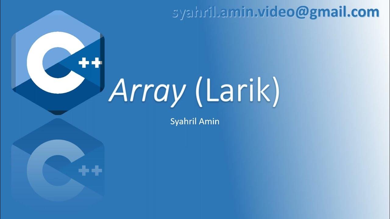 Array Larik - YouTube