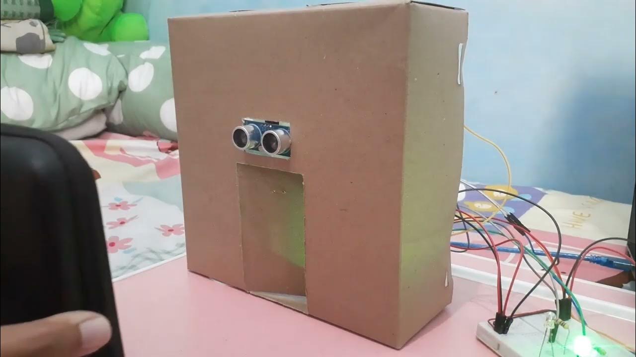 Prototipe Sistem Pintu Otomatis Menggunakan Sensor Ultrasonik HCSR-04 Berbasis Arduino Uno - YouTube