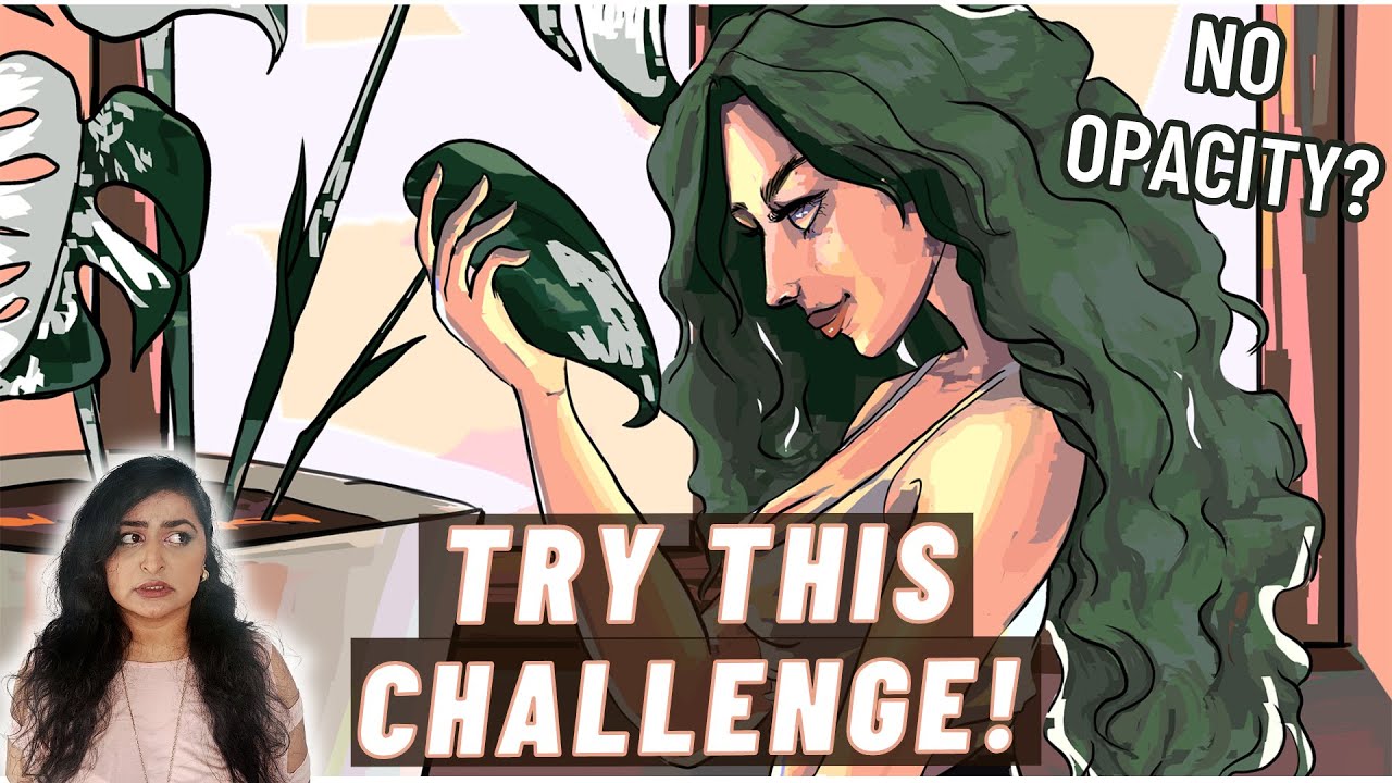Try This Shape Language PAINTING CHALLENGE! 👀 - YouTube